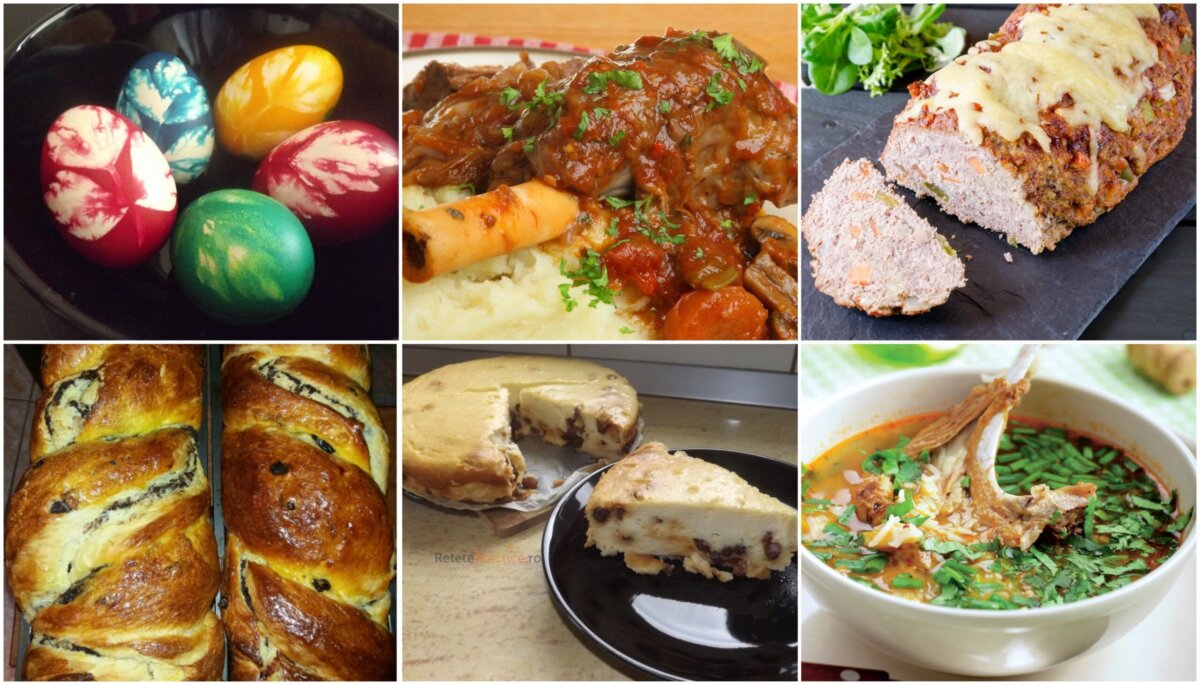 Cele mai delicioase rețete de Paște pentru masa ta festivă